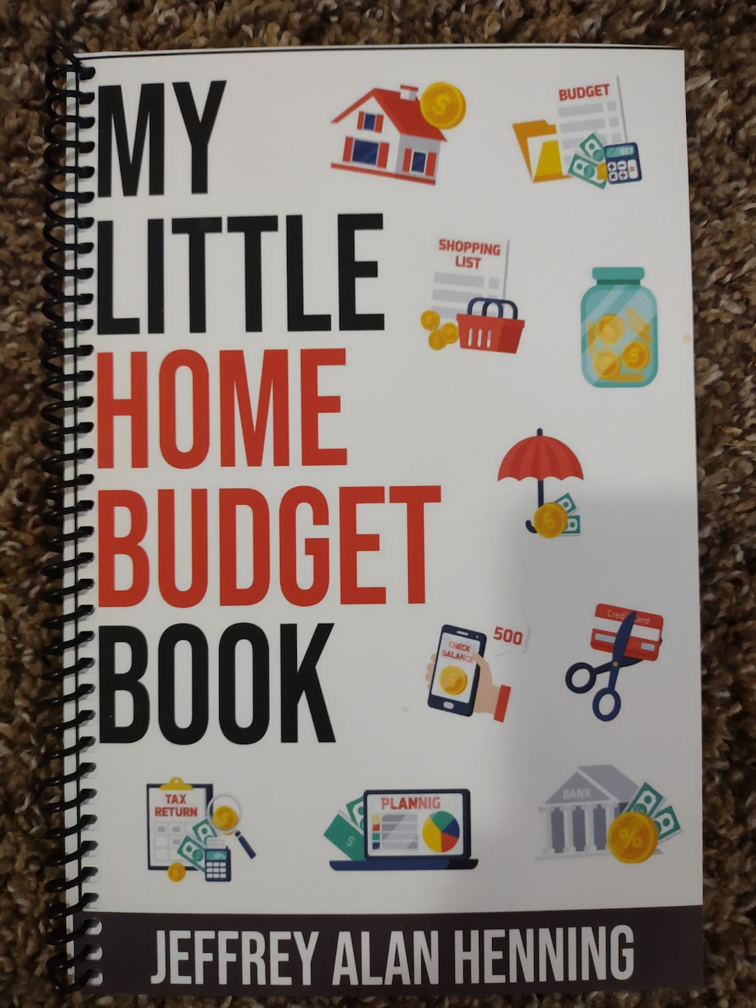 My Little Home Budget Book (2021, Spiral-bound) - Etsy