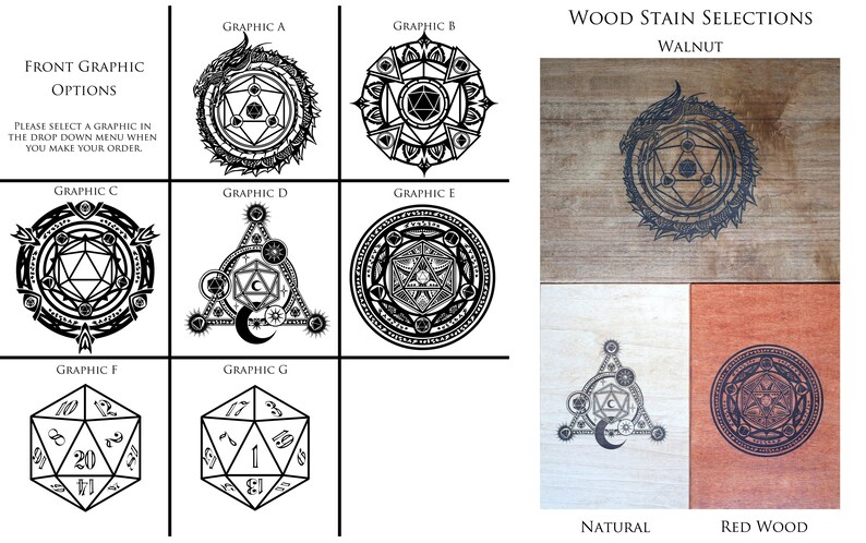 Personalized Engraved Wood Dungeon Master Screen With Custom - Etsy