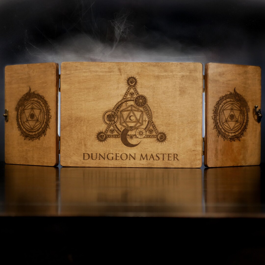 DND DM Screen, Personalized Dungeon Master Screen With Custom Side ...