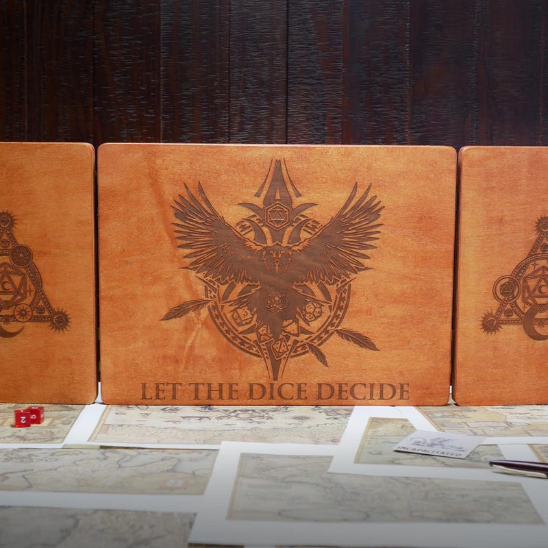 Dnd Screen With Monitor - Etsy