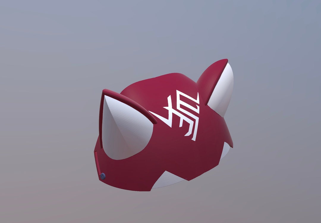 Overwatch Kiriko Fox Mask STL File for 3D Print Cosplay - Etsy