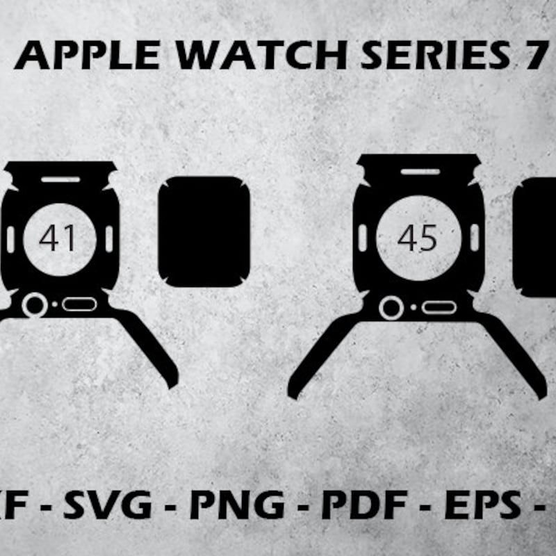 Apple Watch Skin Template - Etsy