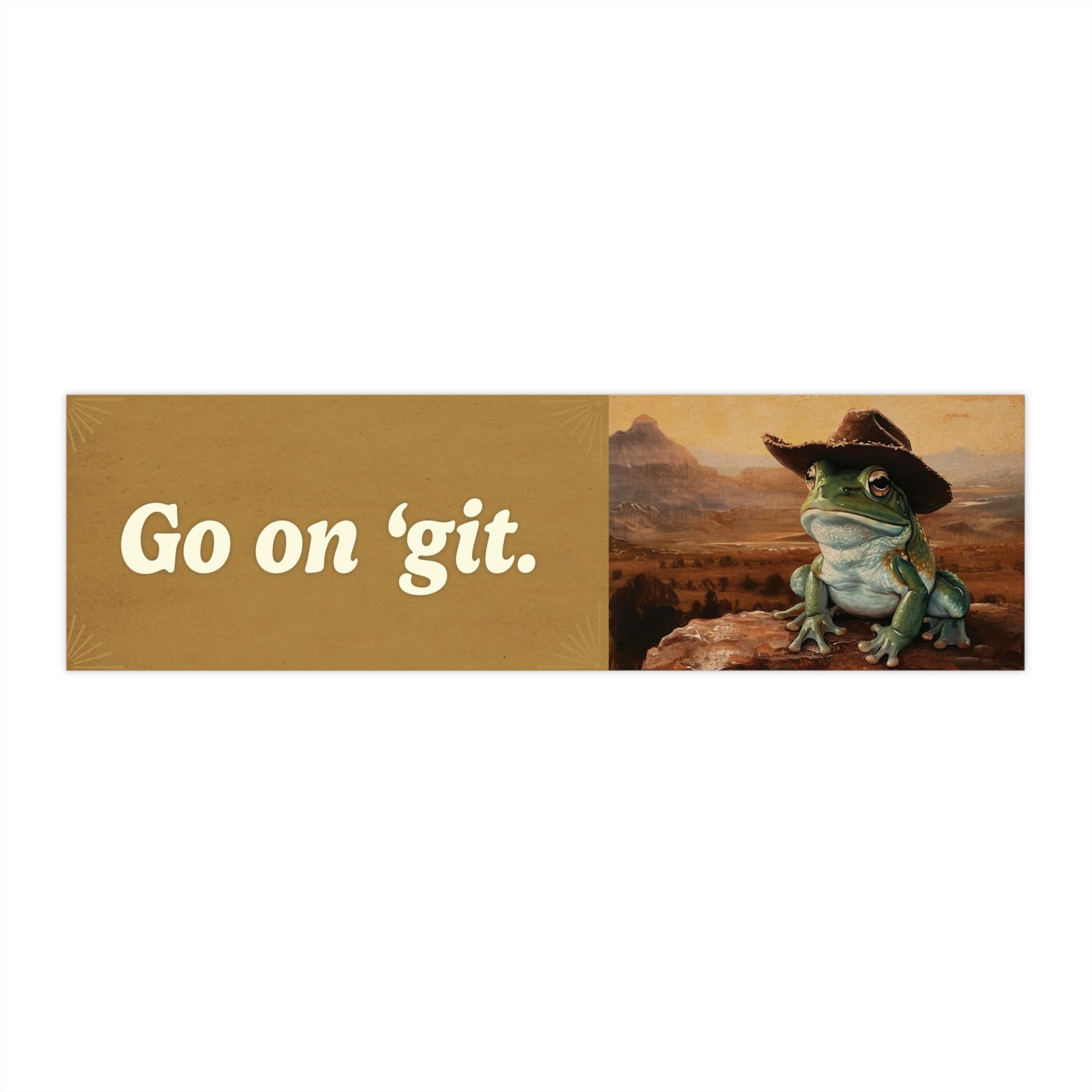 Go on Git - Bumper Sticker or Magnet - Etsy