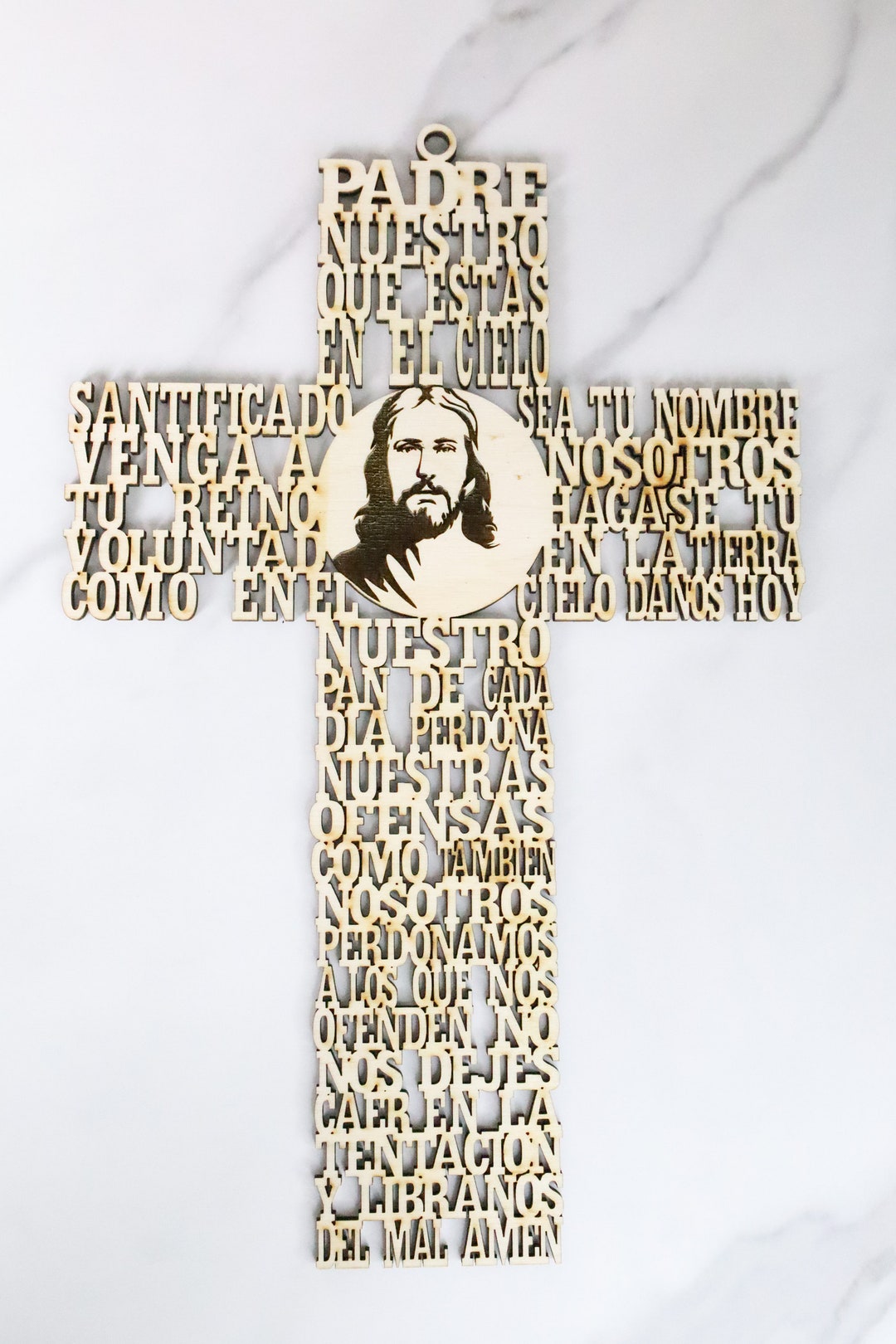 Jesus Cross, Our Father Prayer in Spanish, Padre Nuestro, Jesus En Ti ...