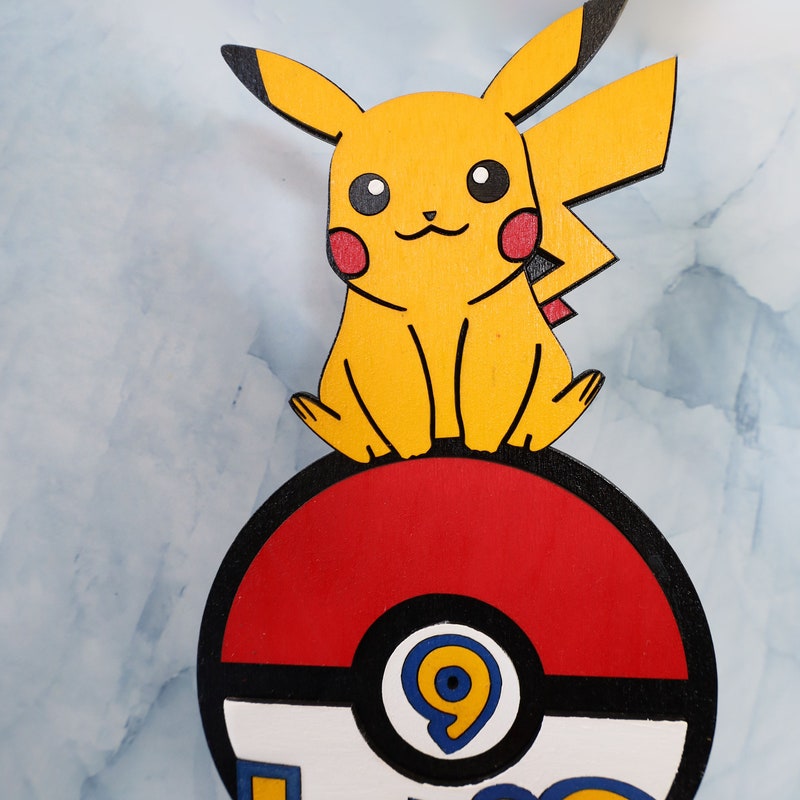 Pikachu Cake Topper - Etsy