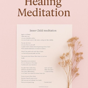 Inner Child Healing Meditation | Guided Inner Child Practice | Self ...