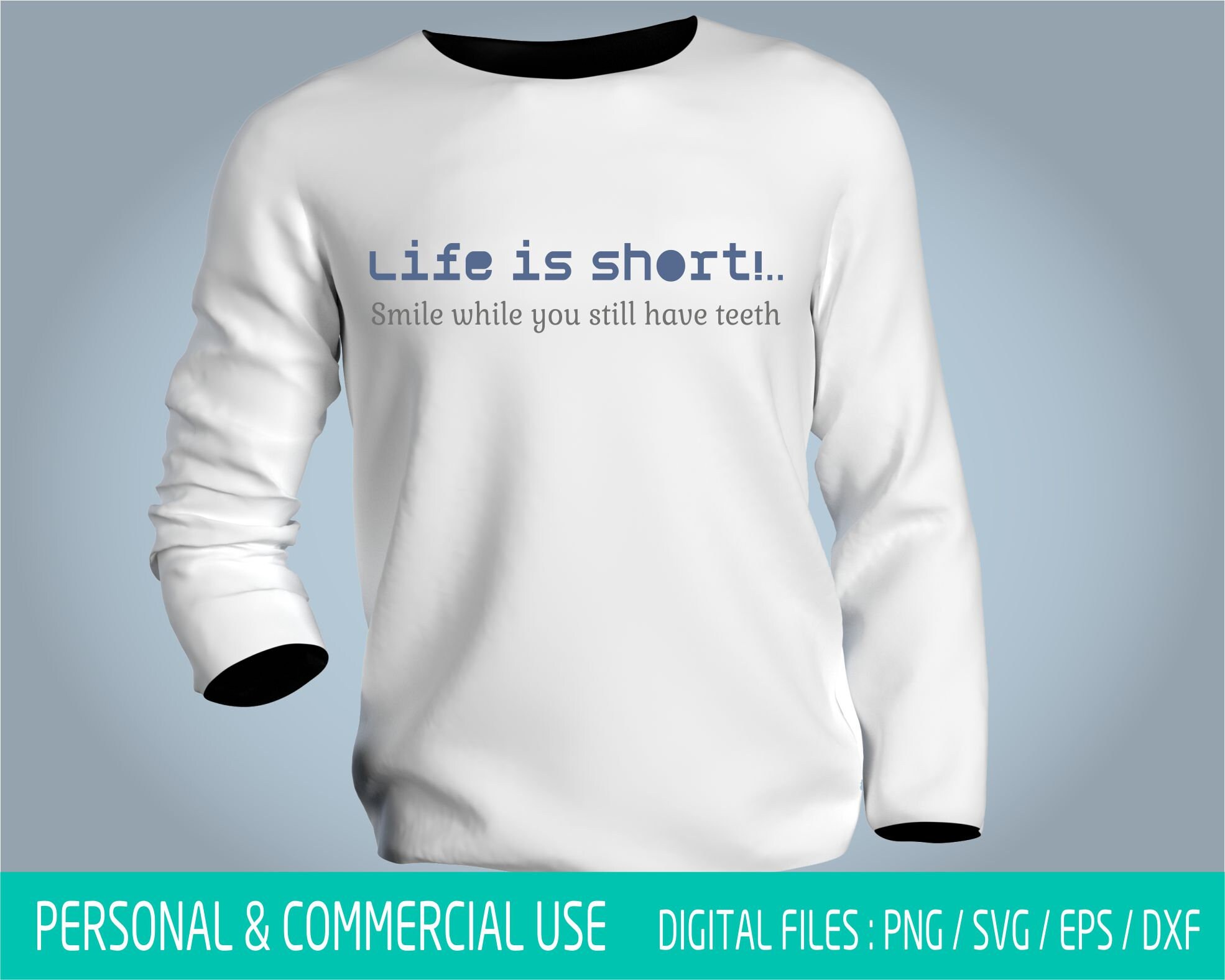 Life is Short SVG Pack SVG for Cricut T-shirt Bag Mug - Etsy