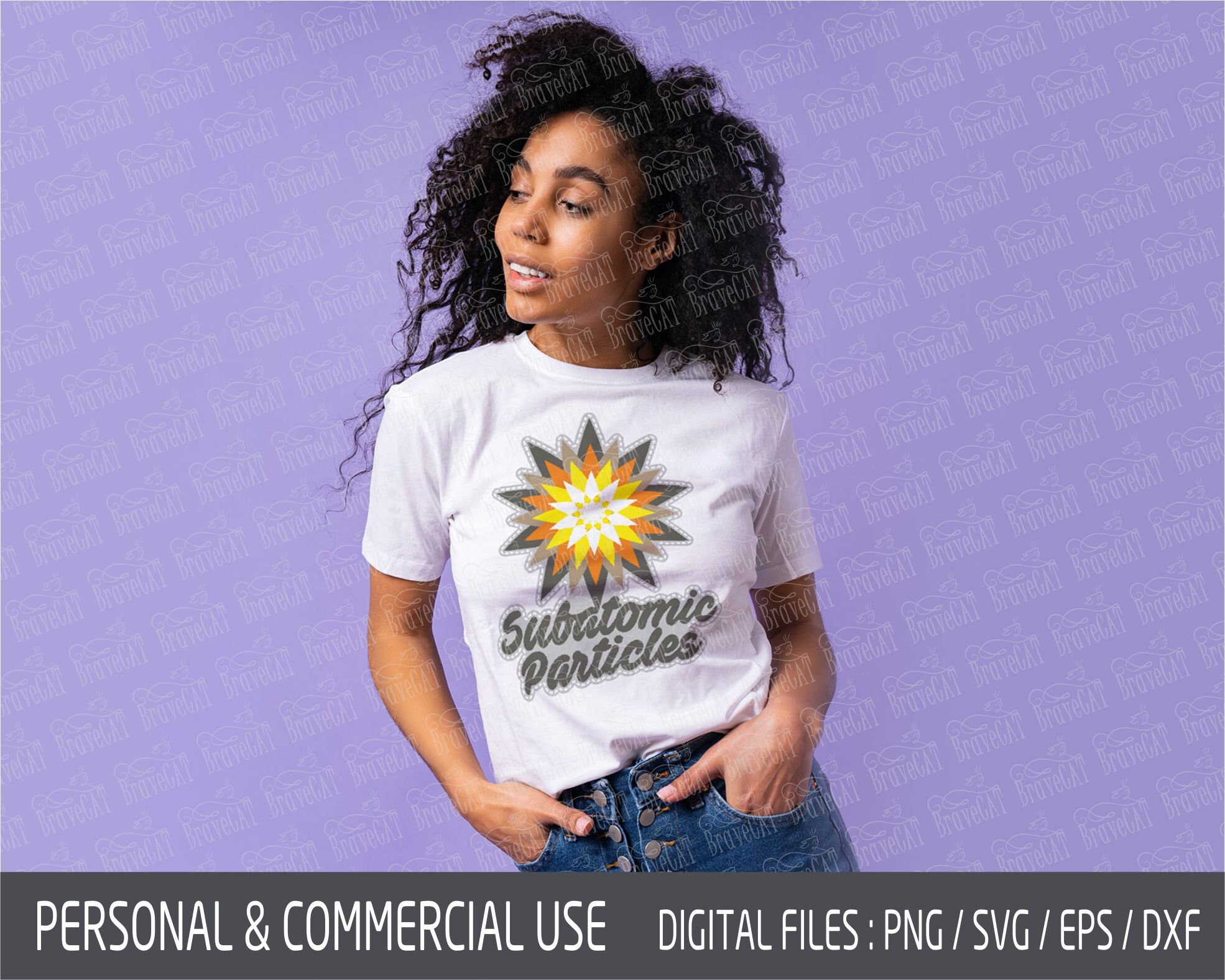 Subatomic Particles SVG Pack SVG for Cricut T-shirt Bag Mug Pack SVG ...