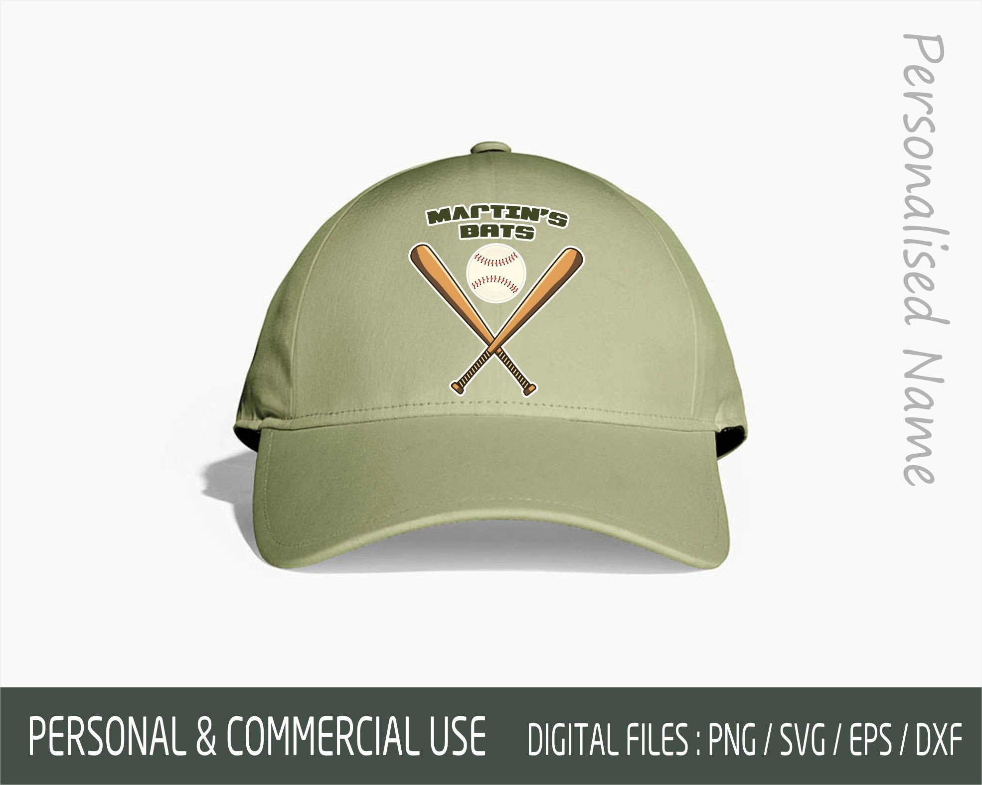 Personalized Sportswear Svg ...... Bats Svg Your Name Svg - Etsy