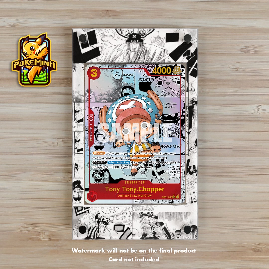 Chopper Manga Custom One Piece Display Case - Etsy