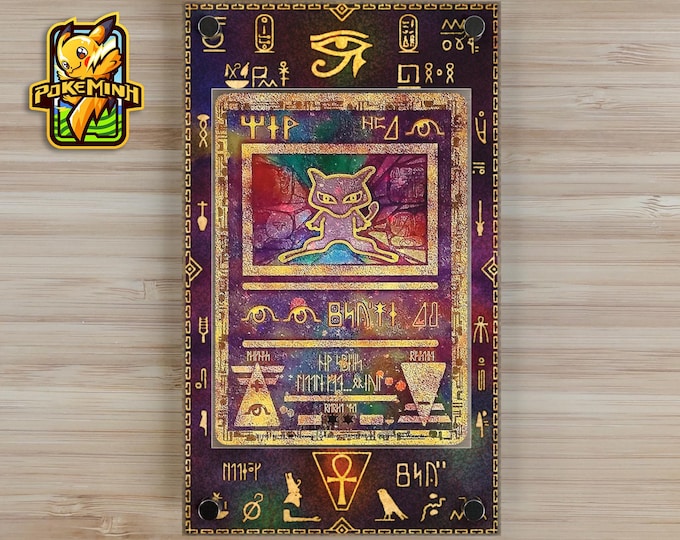 Ancient Mew Custom Pokemon Card Display Case Etsy
