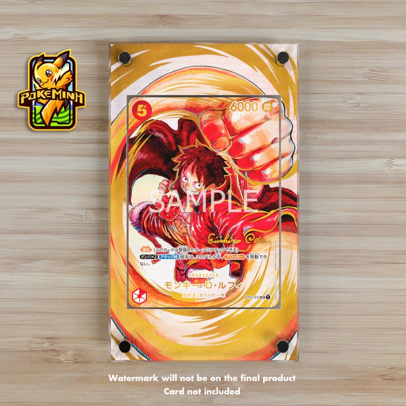 Oda Signed Luffy Card - Etsy