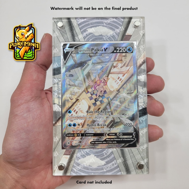 Palkia V Alternate Art Custom Pokemon Display Case - Etsy