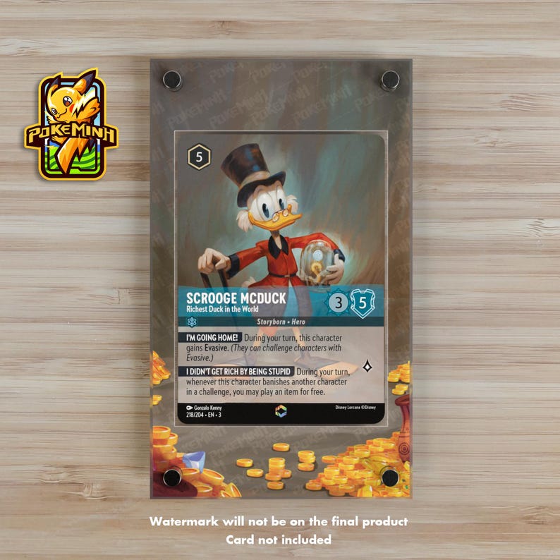 Scrooge Mcduck Richest Duck in the World Enchanted Custom Disney ...