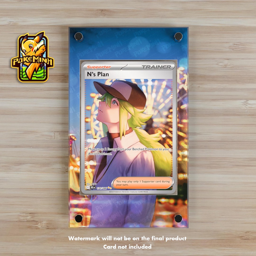 N's Plan SAR Custom Pokemon Display Case - Etsy