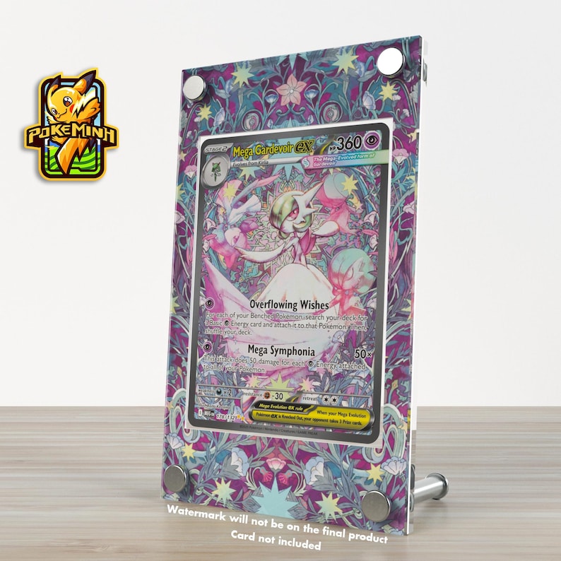 Mega Gardevoir EX SAR Custom Pokemon Display Case - Etsy Australia