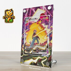 Red's Pikachu VMAX CSR Custom Pokemon Display Case - Etsy