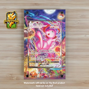 Mew VMAX Alternate Art Custom Pokemon Display Case - Etsy