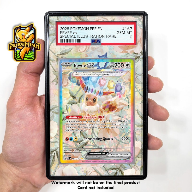 Eevee Ex Extended Case - Etsy