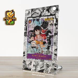 Monkey D. Luffy OP09-119 Manga Custom One Piece Display Case - Etsy