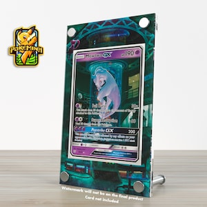 Mewtwo GX 78/73 (mewtube) Custom Pokemon Display Case - Etsy