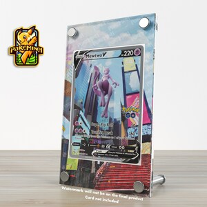 Mewtwo V Alternate Art Custom Pokemon Display Case - Etsy
