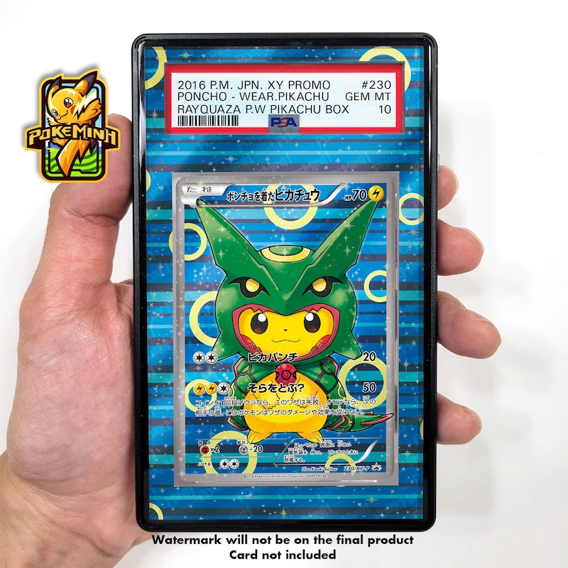 Poncho Pikachu Box Case - Etsy