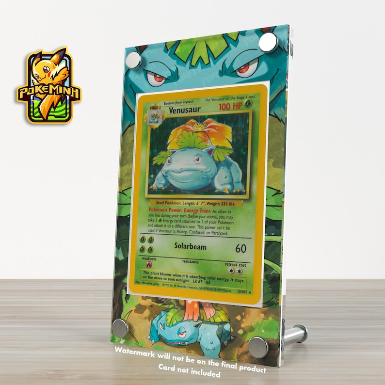 Venusaur Vision Custom Pokemon Display Case - Etsy