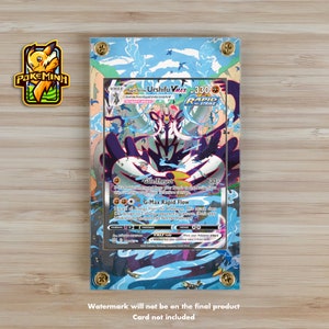 Rapid Strike Urshifu VMAX Alternate Art Custom Pokemon Display Case - Etsy