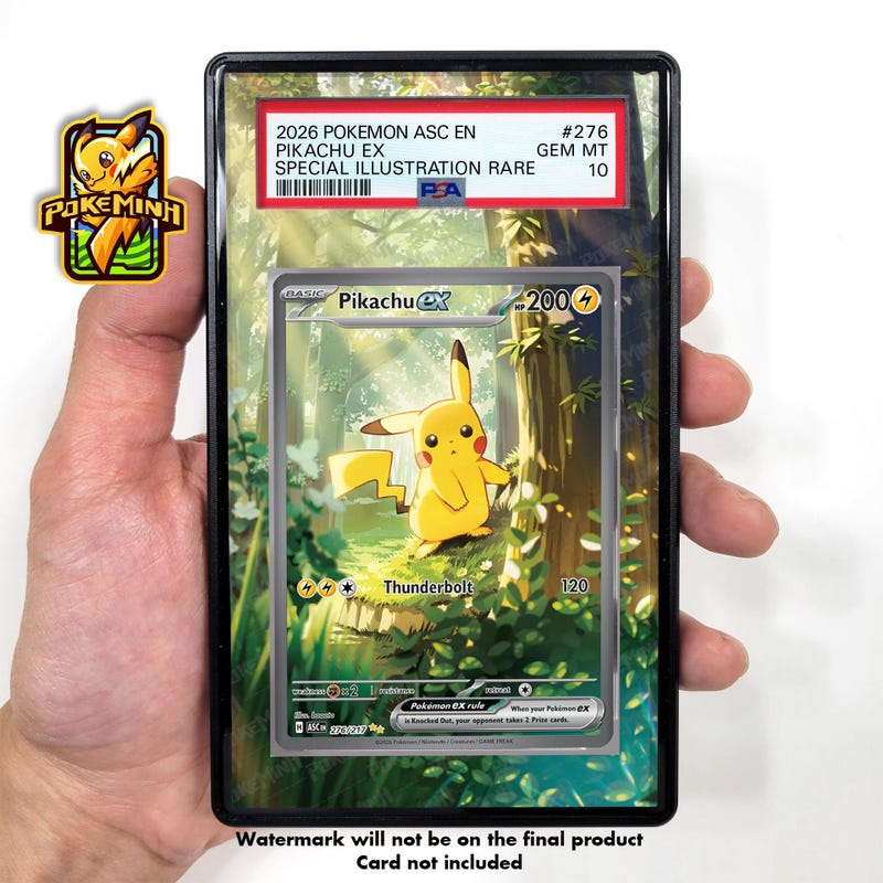 Custom Pikachu Ex - Etsy