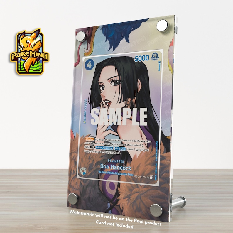Boa Hancock OP01-078 SP Custom One Piece Display Case - Etsy