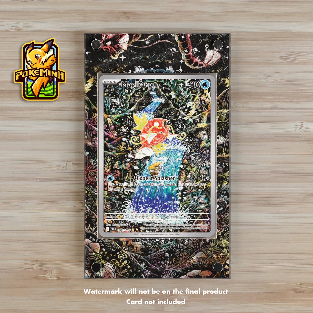 Magikarp AR Custom Pokemon Display Case - Etsy