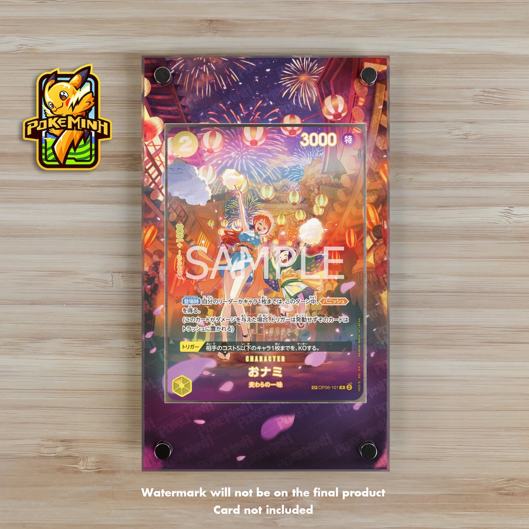 O-nami OP06-101 Special Custom One Piece Display Case - Etsy