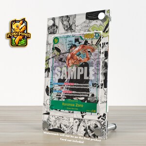 Zoro Manga Custom One Piece Display Case - Etsy