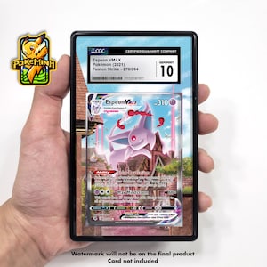 Espeon VMAX Alternate Art Custom Pokemon Graded Display Case - Etsy