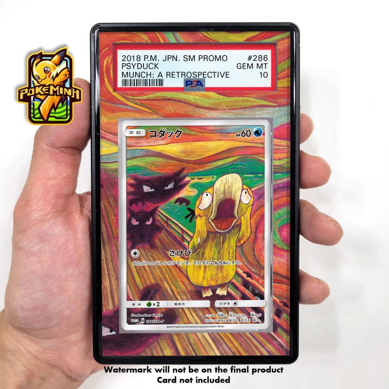 Psyduck Art Extended Frame - Etsy