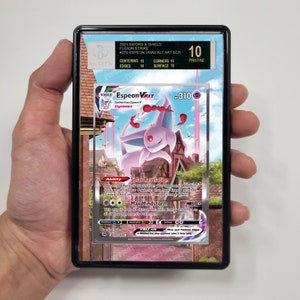 Espeon VMAX Alternate Art Custom Pokemon Graded Display Case - Etsy