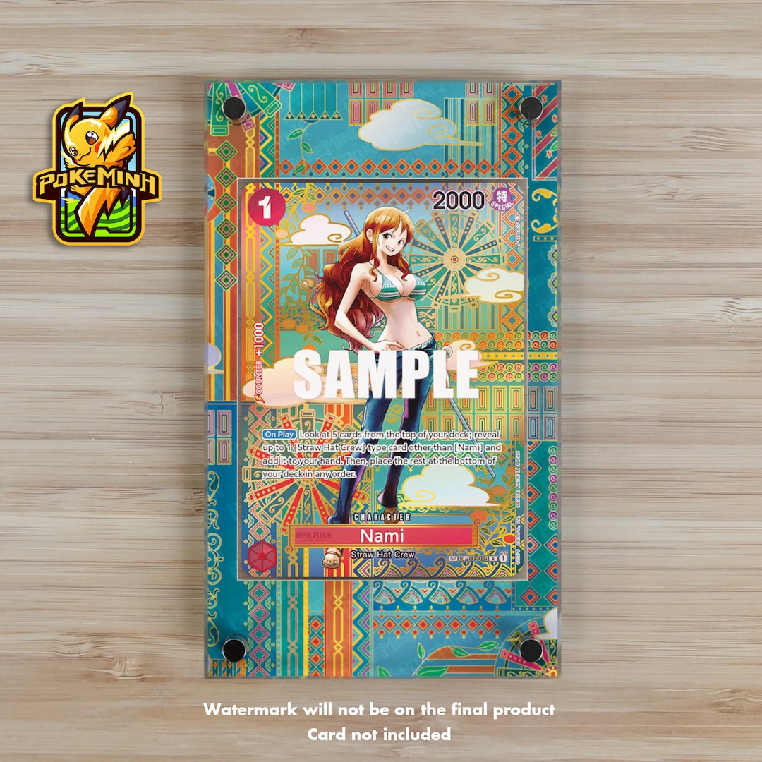 Nami OP05 Special Custom One Piece Display Case - Etsy