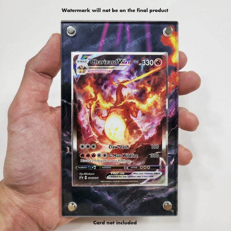 Charizard VMAX Alternate Art UPC Promo Custom Pokemon Card - Etsy