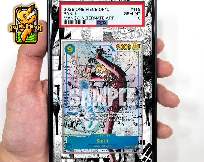 Vinsmoke Reiju Alt Art | Extended Art Display Case for OPTCG - Etsy Canada
