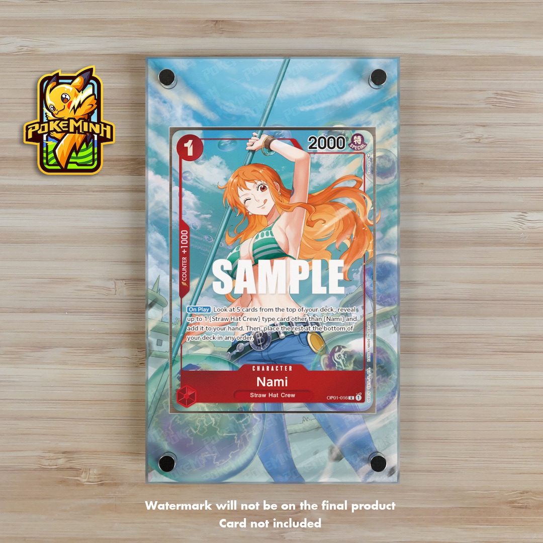 Nami Parallel Custom One Piece Display Case - Etsy