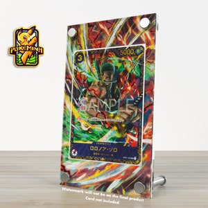 Zoro Flagship Promo Custom One Piece Display Case - Etsy