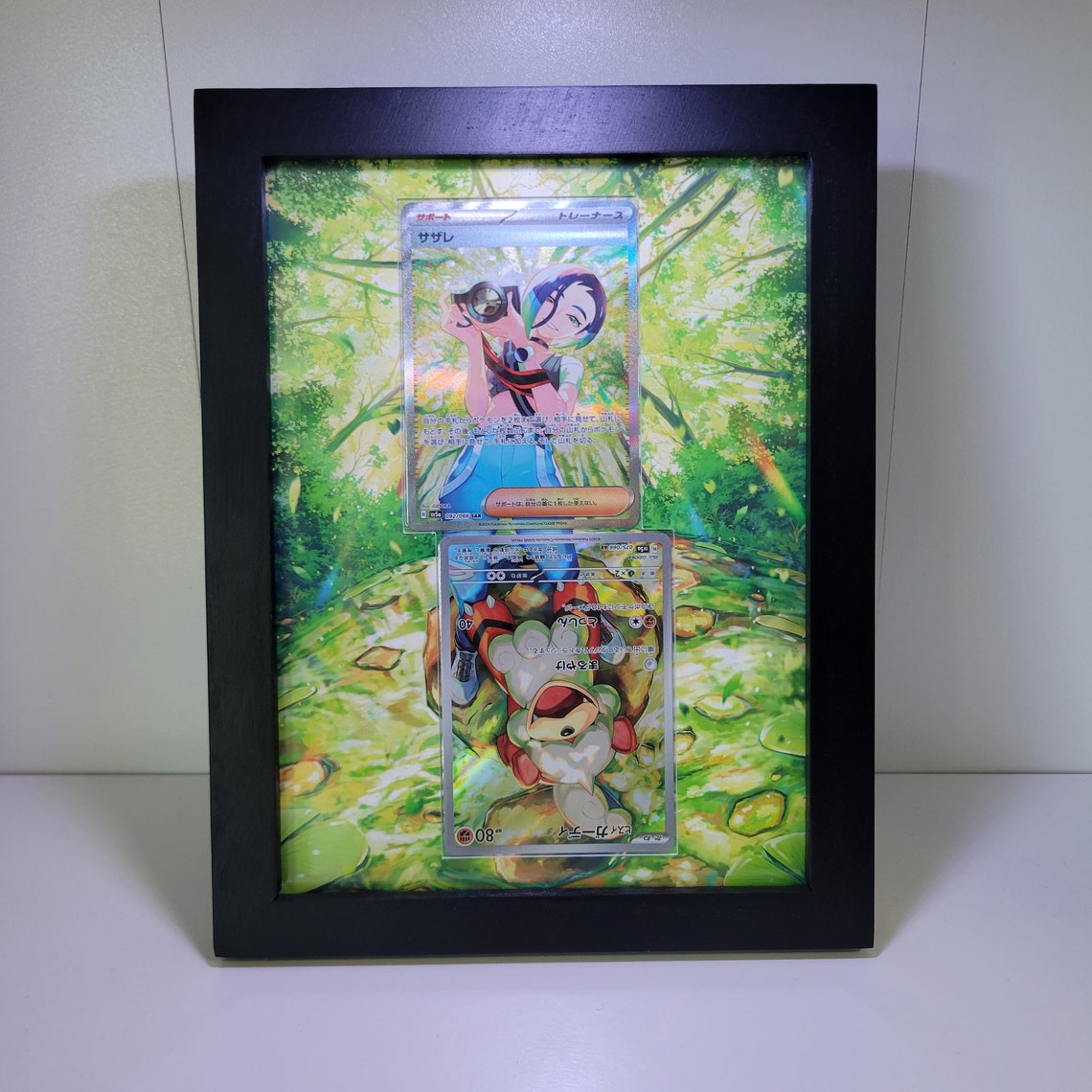 Perrin and Hisuian Growlithe Custom Pokemon Card Frame - Etsy
