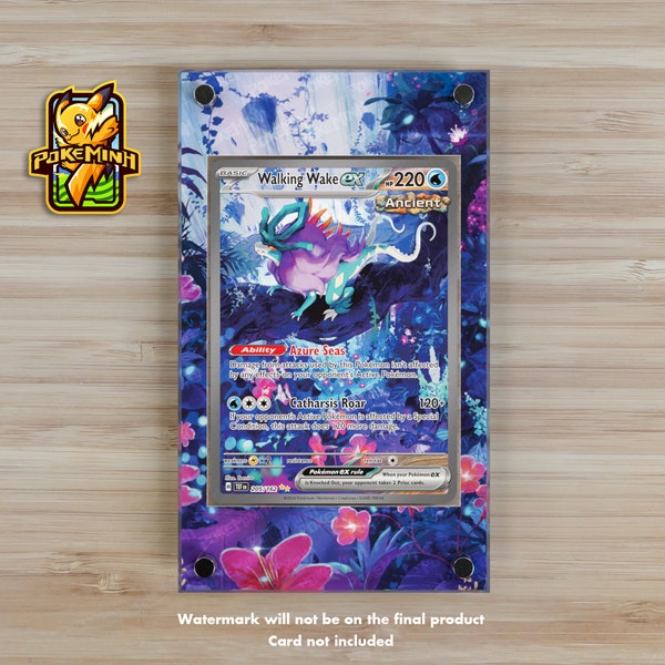 Walking Wake Card - Etsy