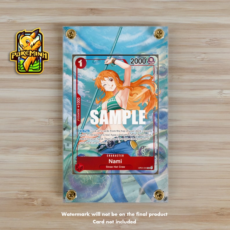 Nami Parallel Custom One Piece Display Case - Etsy