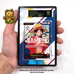 Monkey D. Luffy Serial Custom One Piece Graded Display Case - Etsy