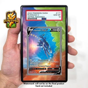 Dialga V Alternate Art Custom Pokemon Graded Display Case - Etsy