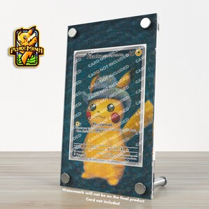 Pikachu Van Gogh Promo Custom Pokemon Display Case - Etsy