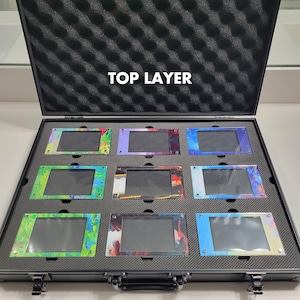 Pokemon Set 151 9 Starters Custom Display Cases (limited Edition Set ...