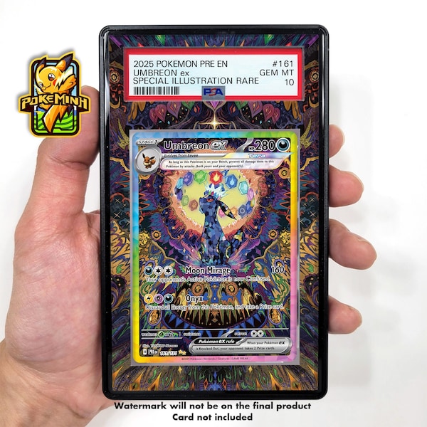 Umbreon Ex Card Case - Etsy